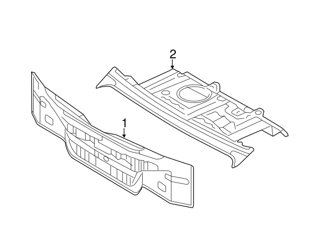 2011-2014 Hyundai Sonata Rear Body Panel 69100-3Q001 | OEM Parts Online