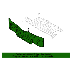 2011-2014 Hyundai Sonata Rear Body Panel 69100-3Q001 | OEM Parts Online