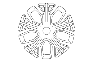 4250F623 - Wheel, Alloy 2019-2020 Mitsubishi Outlander | Mitsubishi ...