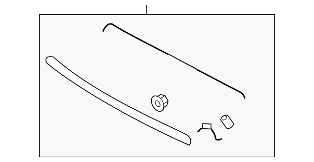 2006-2010 Hyundai Sonata Molding 86355-3K000 | HyundaiParts.Online