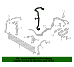 Genuine Upper Hose for 2016-2020 Land Rover | Land Rover Part# LR081657 ...