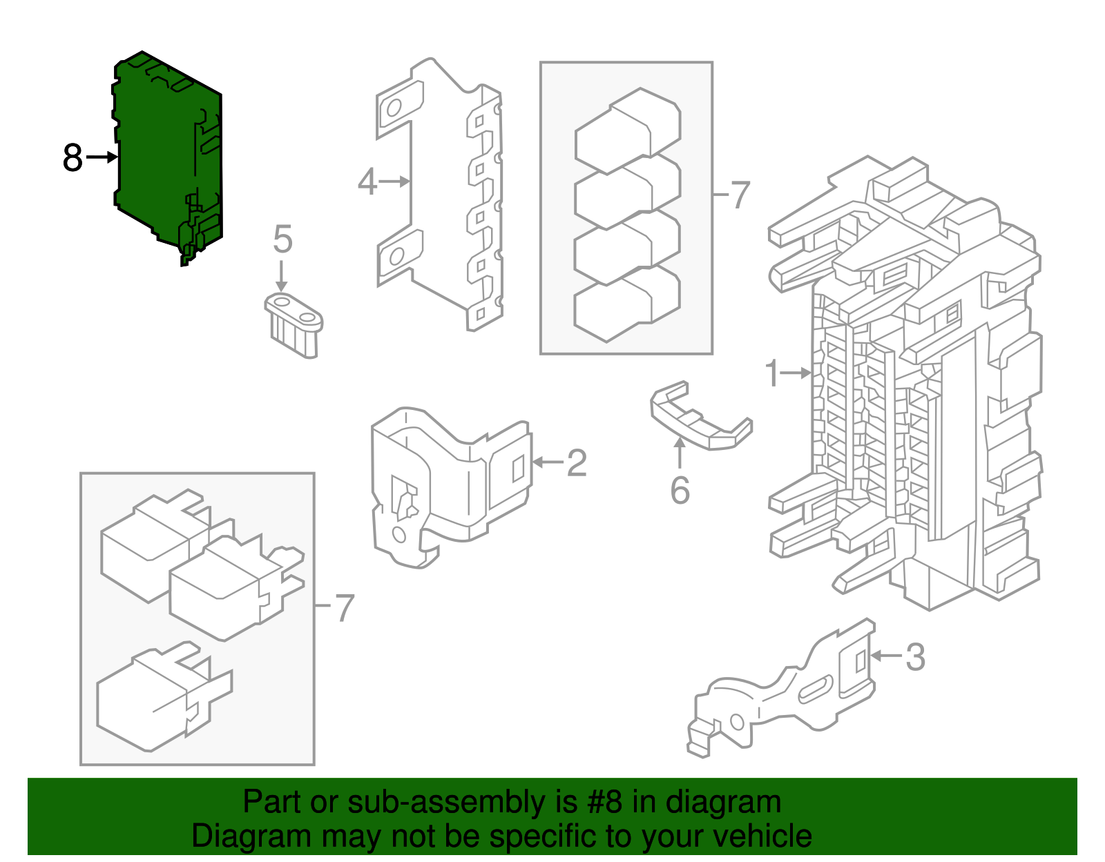 2017-2019 Nissan Body Control Module 284B1-9ME0C | Sullivan Brothers Nissan