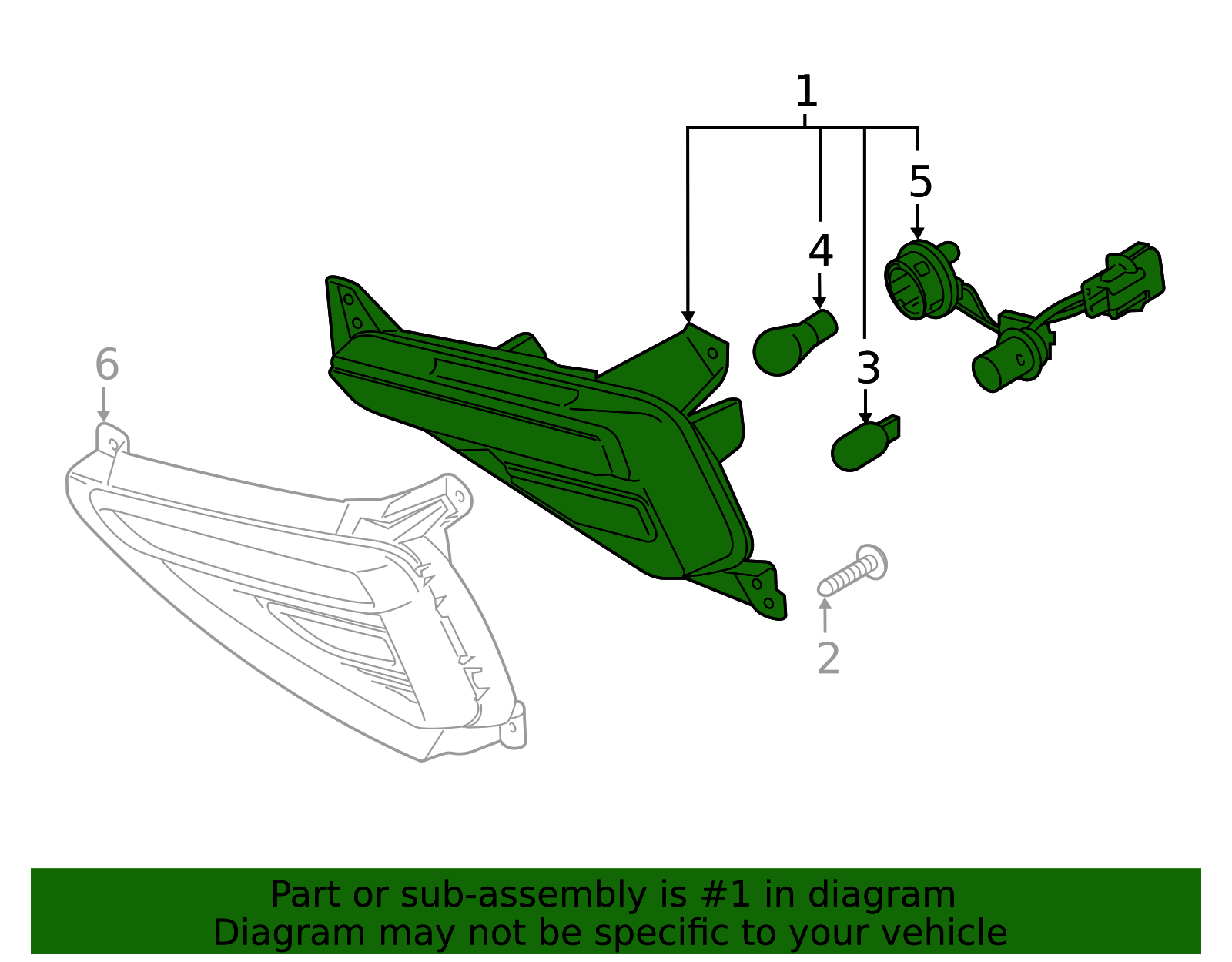 92306-M7500 - Signal Lamp Assembly 2022-2024 Kia Forte | Kia.Parts
