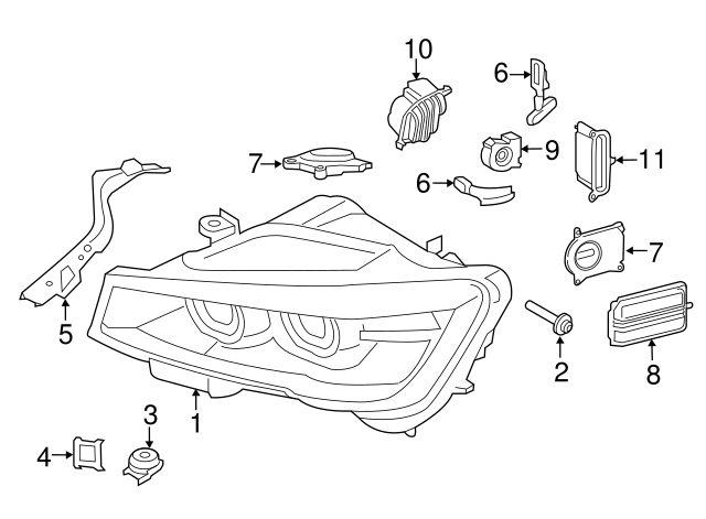 2015-2018 BMW Control Module 63-11-7-440-883 | BMW Parts Source