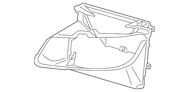 420-121-281-C - Outer Duct 2014-2015 Audi R8 | Audi OEM Parts