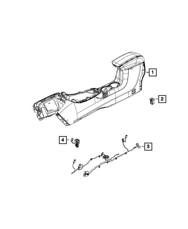 2019-2021 Jeep Compass Jumper Wiring 68410441AA | Mopar eStore