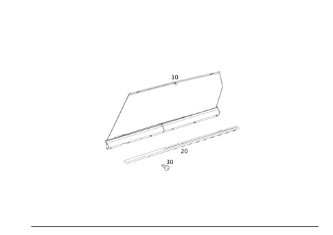 Roller Blind Slide Window for 2007 Mercedes-Benz R 350 | Mercedes-Benz ...