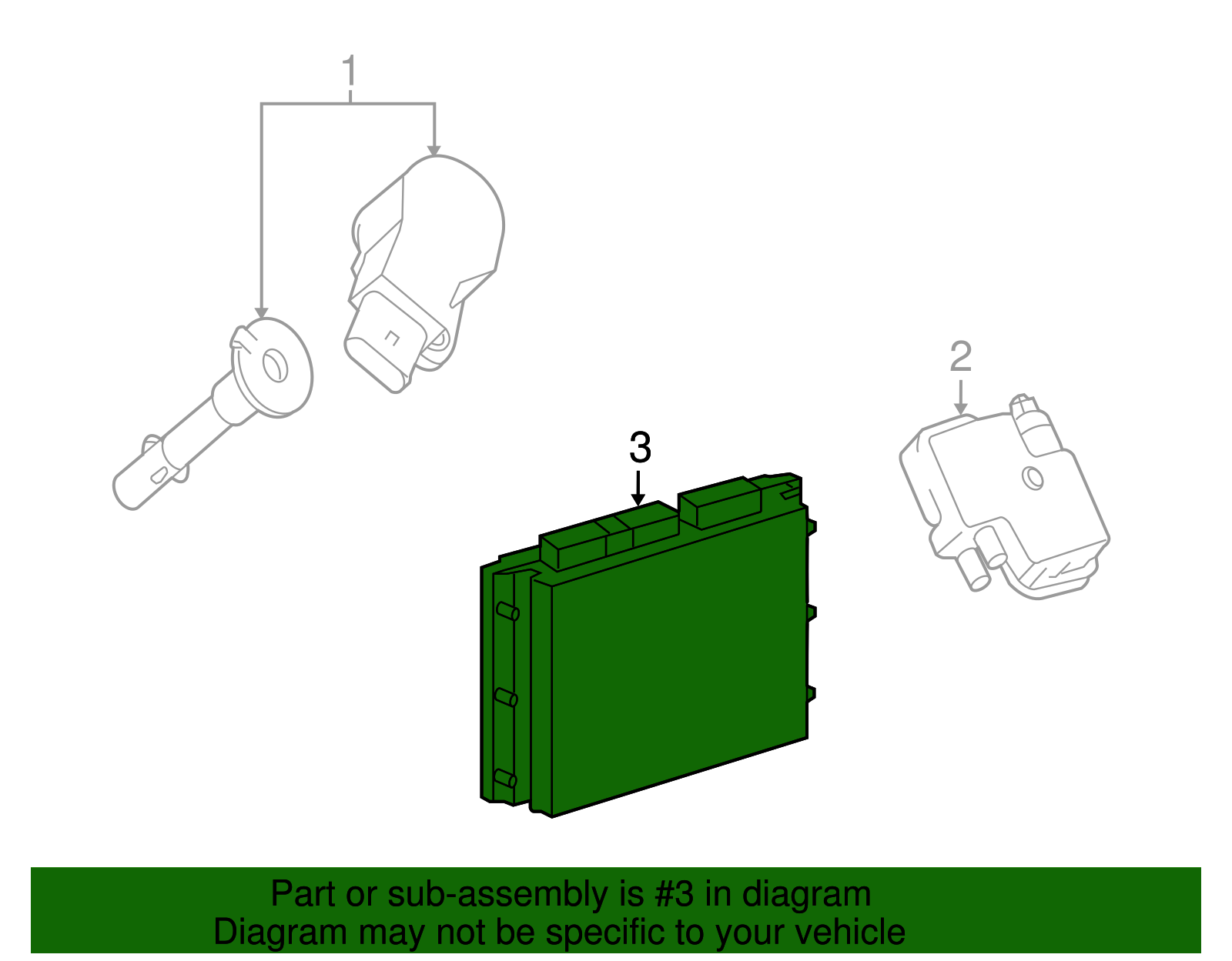 2005-2011 Mercedes-Benz Engine Control Module (ECM) 272-153-51-91 ...