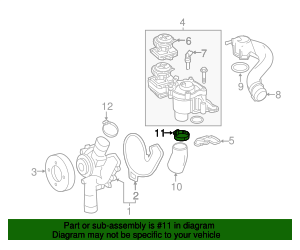 006-997-05-90 - Radiator Hose Clamp 1996-2020 Mercedes-Benz | Mercedes ...