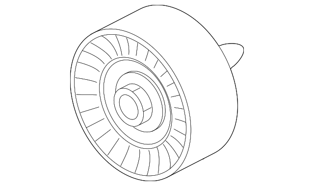 2017-2023 Jaguar Pulley T2H1400 | Haper Jaguar Parts