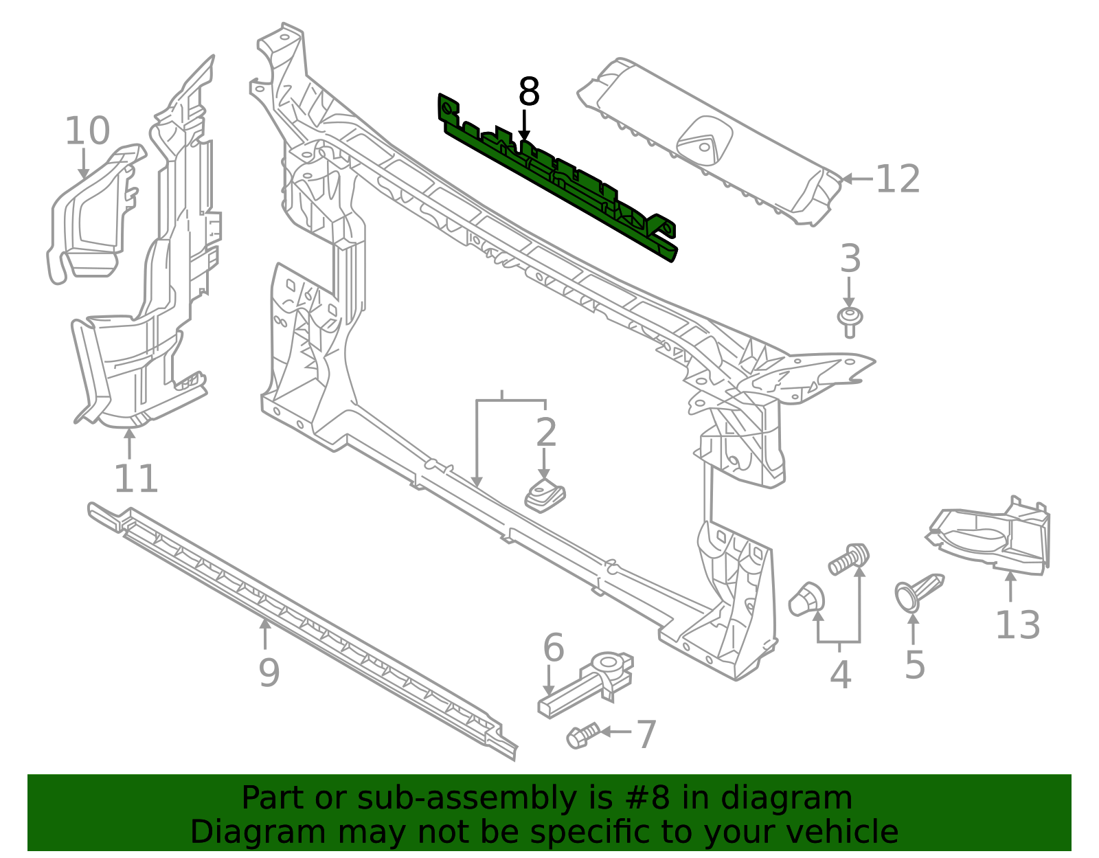 2017-2024 Audi Air Duct 8W0-121-292-C | Audi USA Parts
