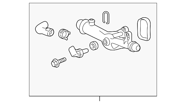 55491272 - Water Outlet 2016-2019 Chevrolet Malibu | GM Parts Warehouse