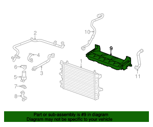 2010-2020 Jaguar Radiator C2P24216 | AutoNationParts.com