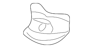2002-2006 Acura RSX Gusset, L Rear Panel 65676-S5A-A00ZZ | OEM Parts Online