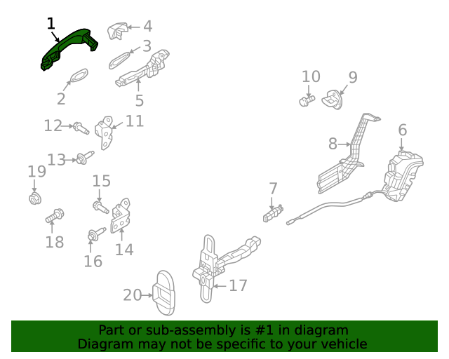 2020-2023 Kia OEM NEW 2020 Kia Telluride Primed Left Side Rear Door ...