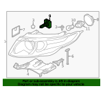 2010-2019 Land Rover Xenon Bulb LR009163 | OEM Parts Online