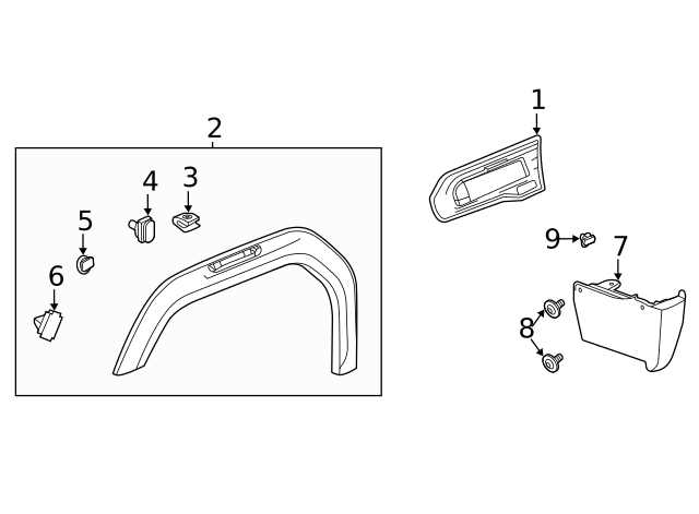 2011-2024 GM Multi-Purpose Retainer 11612122 | NewGMParts.com