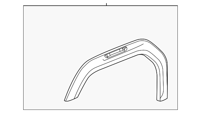2024-2025 GMC Sierra 2500 HD (Replaces 84848522) Molding 87835473 GM ...