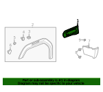 2020-2021 GMC Nameplate 84586289 | TascaParts.com