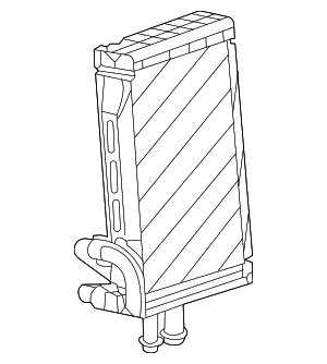 2021-2024 GM Auxiliary Air Conditioning Evaporator 84689023 | GM Parts ...