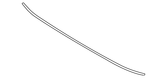 2016-2019 Volkswagen Passat Lower Molding 561-853-101-D-2ZZ | QuirkParts