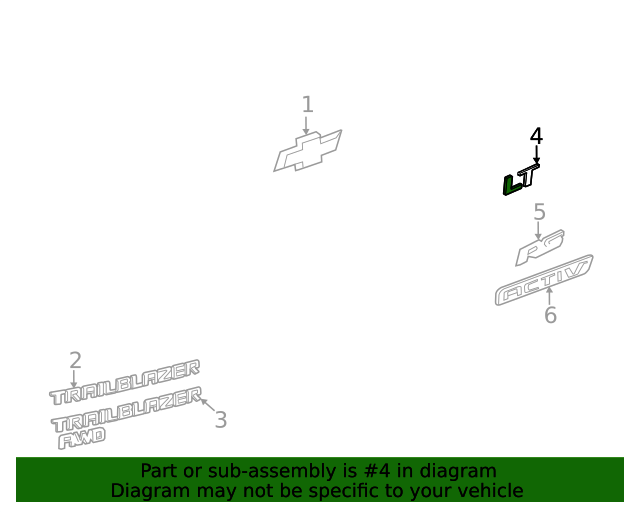 42573583 GM Plate | GM Parts Store