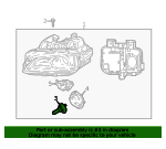 Genuine OEM Bulb Part# 18647-55007-L Fits 1999-2025 Hyundai: Up To 35% ...