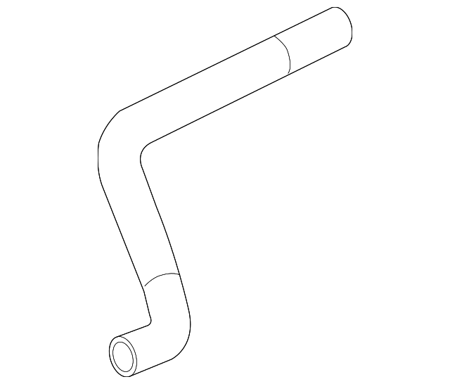 2008-2012 GM Radiator Outlet Hose 25822190 | GMPartsDirect.com