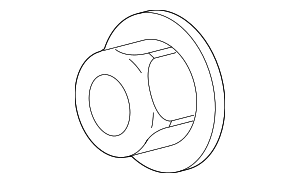 2010-2024 Porsche Lower Control Arm Lock Nut PAF-005-633 | Sunset ...