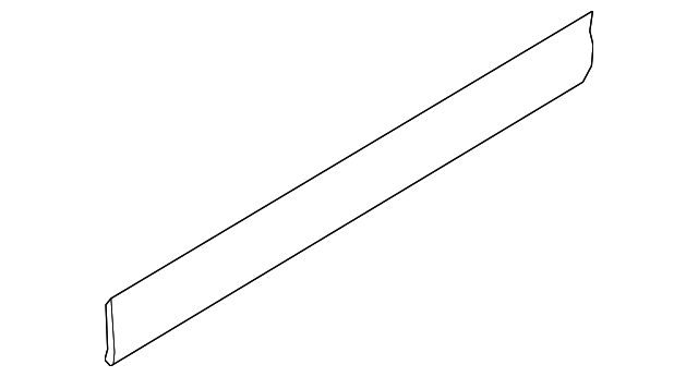 2011-2018 Porsche Cayenne Lower Molding 958-559-787-04-G2X | Porsche Marin