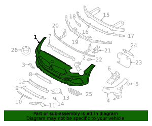 2019-2022 BMW Z4 Bumper Cover 51-11-9-463-791 | BMWPartsDirect.com