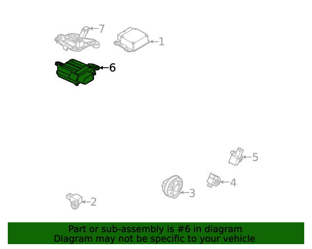 2021-2023 Volkswagen ID.4 Occupant Sensor 4N0-963-553-A | OEM Parts Online