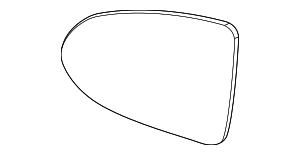 87611-L2540 - Mirror Glass 2025 Kia K5 | Kia.Parts Store