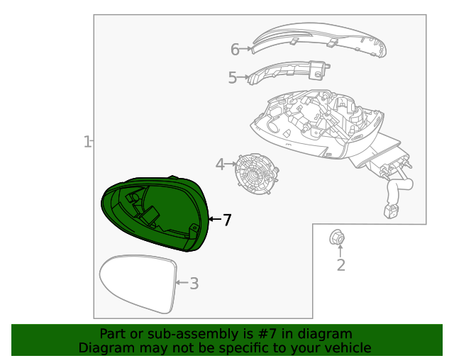 87615-L2000 - Bezel 2021-2024 Kia K5 | Kia.Parts Store