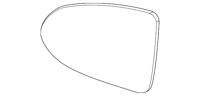 87621-L2540 - Mirror Glass 2025 Kia K5 | Kia.Parts