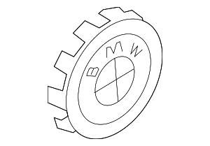 36-13-6-852-052 - Center Cap - 2014-2020 BMW | Buy BMW Parts Now