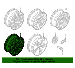 36118053501 - 2017-2023 BMW Wheel, Alloy (36-11-8-053-501) | BMW of ...