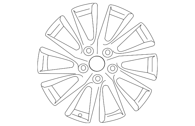 42611-06E01 - Wheel Alloy 17 Inch - 2018-2021 Toyota Camry | OEM Parts ...