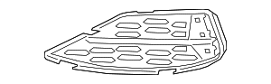 51118074783 - 2019-2022 BMW Outer Grille (51-11-8-074-783) | BMW of ...
