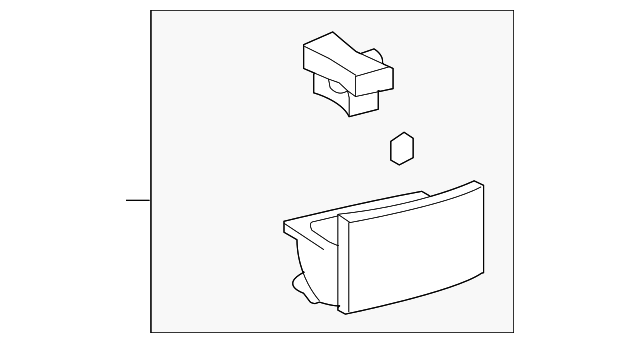 58803-60210 - Cup Holder - 2013-2015 Lexus LX570 | MyLexusParts