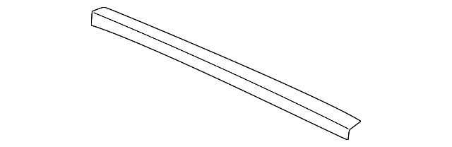 65765-S9V-A00ZZ - Beam, Rear Bumper (Upper) - 2003-2008 Honda Pilot ...