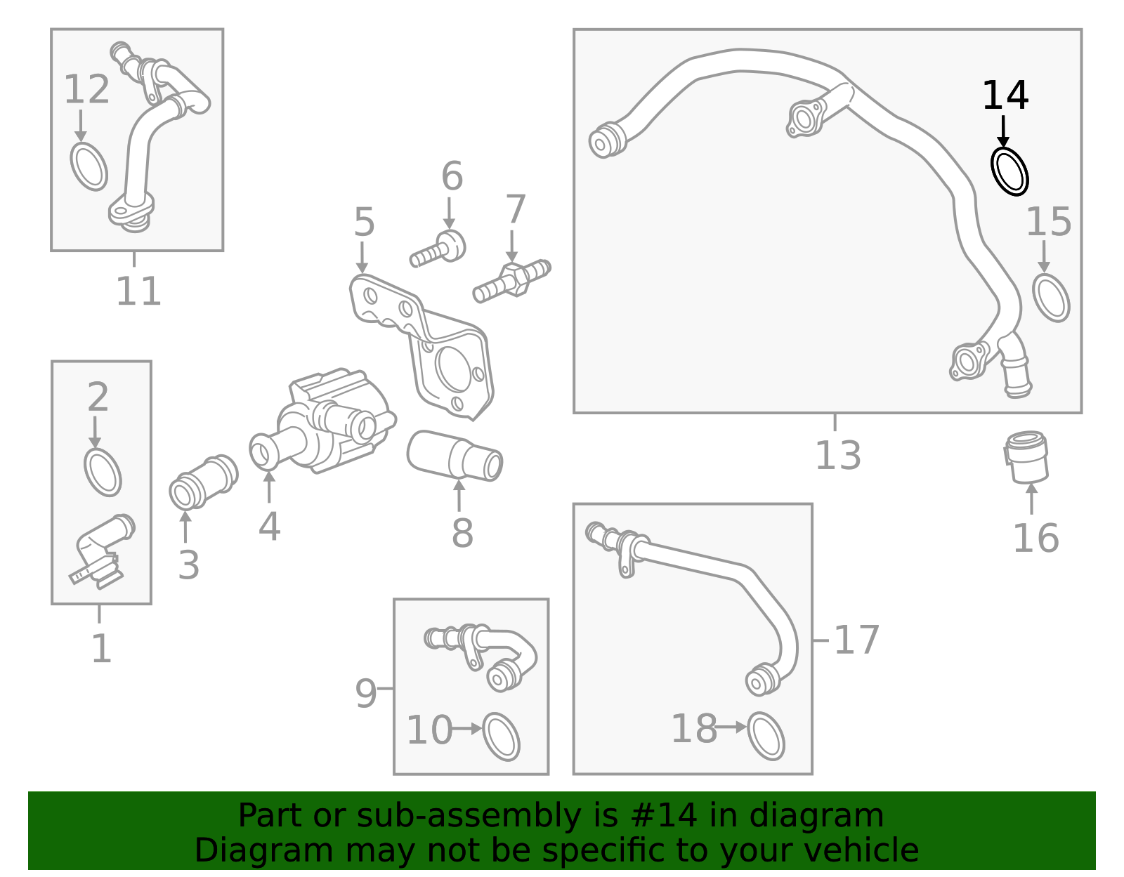 999-707-517-41 - Water Inlet Pipe O-Ring 2003-2025 Porsche | AutoNation ...