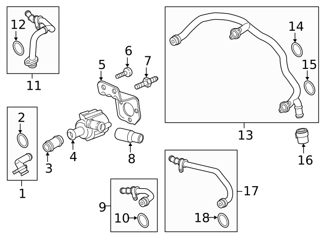 2010-2020 Volkswagen Oil Inlet Tube Bolt N-910-448-01 | QuirkParts
