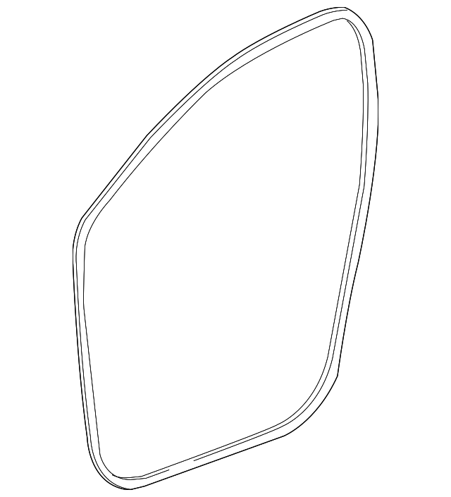 2011-2017 Buick Regal Front Side Door Weatherstrip 13228130 GM ...