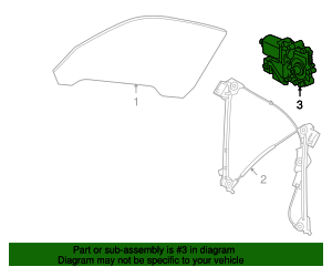 997-624-161-00 - Power Window Motor 2007 Porsche 911 | AutoNationParts.com