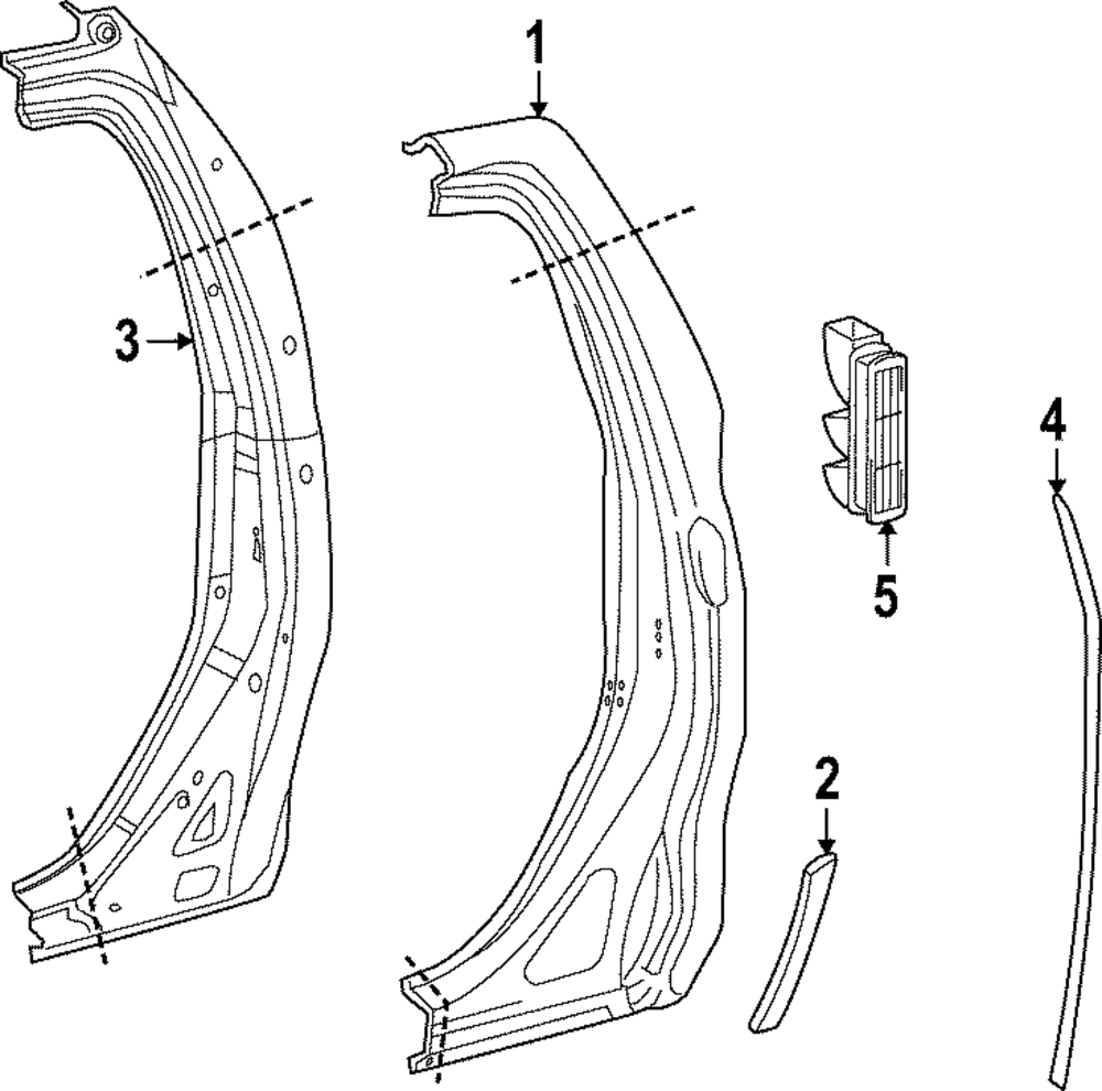 2022-2024 Toyota Tundra Stone Guard 58745-0C020 | Toyota Parts Center
