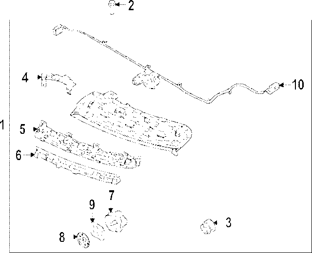 2021 Kia Seltos Lamp Assembly 92109-Q5000 | Kia Parts Online