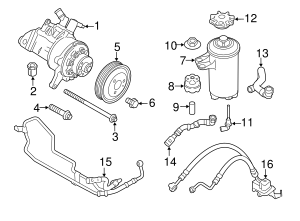 32416793665 - 2014-2018 BMW X5 Return Pipe (32-41-6-793-665) | BMW of ...