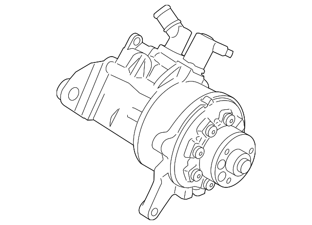 Genuine BMW 32-41-6-867-161 | Power Steering Pump | FREE Shipping on ...