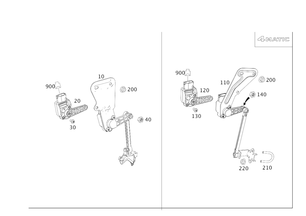 212-905-01-03 - Turning Angle Sensor For 2007-2018 Mercedes-Benz ...